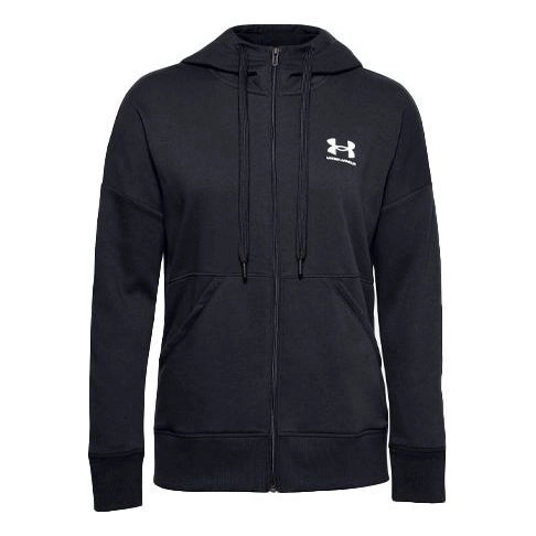 Under Armour Rival Logo Printing Hoodie - Black