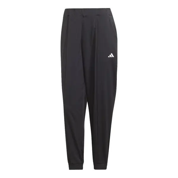 Adidas Aeroready Train Essentials Minimal Branding Woven Pants - Black