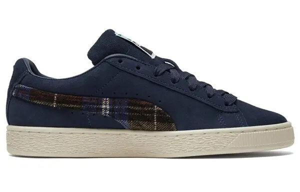 PUMA Suede Classic Flannel Low Top Sneakers - Blue