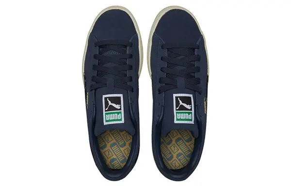 PUMA Suede Classic Flannel Low Top Sneakers - Blue