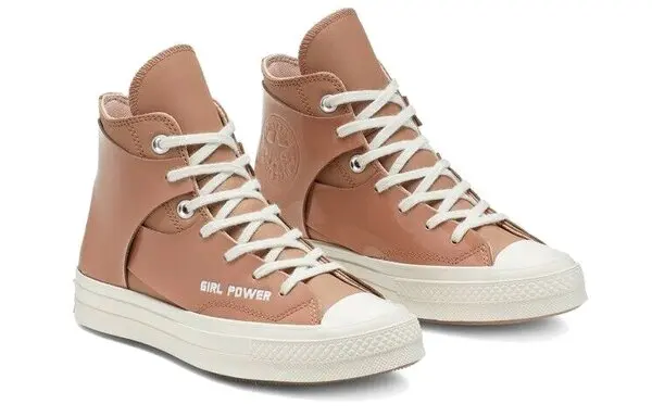 CONVERSE Feng Chen Wang X Chuck Taylor All Star 70 High Top Sneakers - Brown
