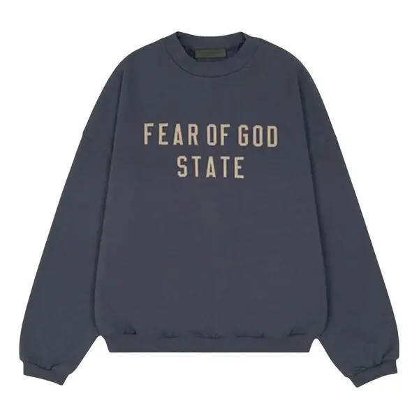Fear Of God Heavy Fleece Sweatshirt - Marine