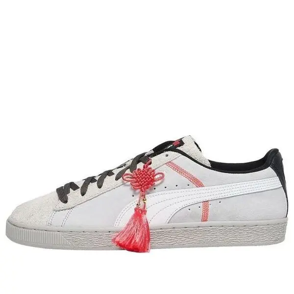 PUMA Staple X Suede 'create From Division' Sneakers - Black/white/grey