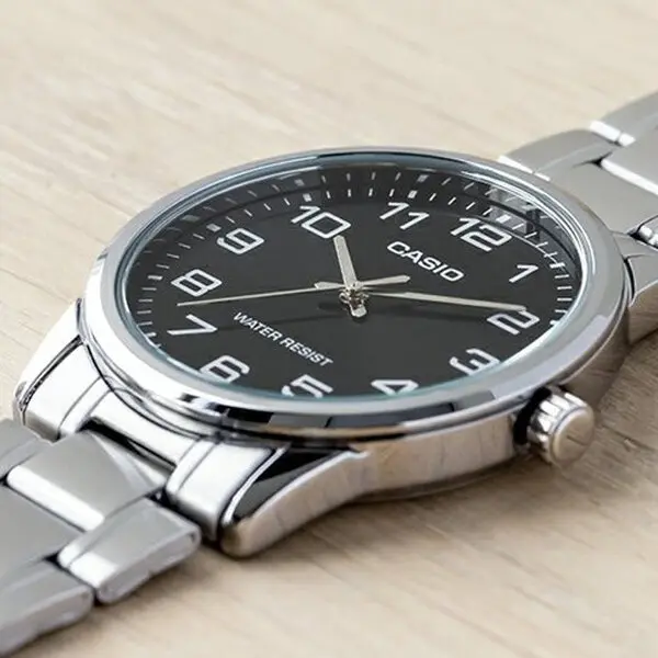 Casio Quartz Analog Watch - Black