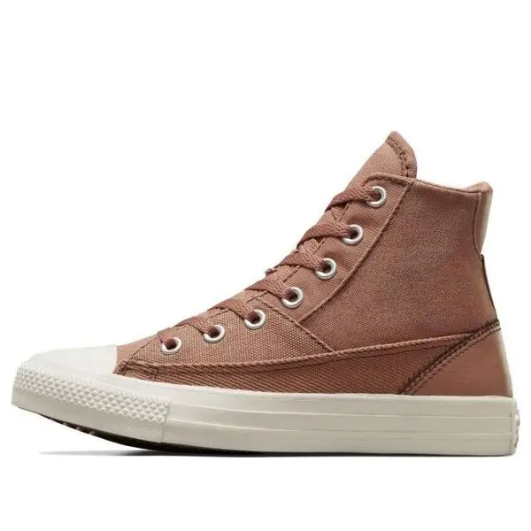 CONVERSE Chuck Taylor All Star Patchwork High Top Sneakers - Tan/white