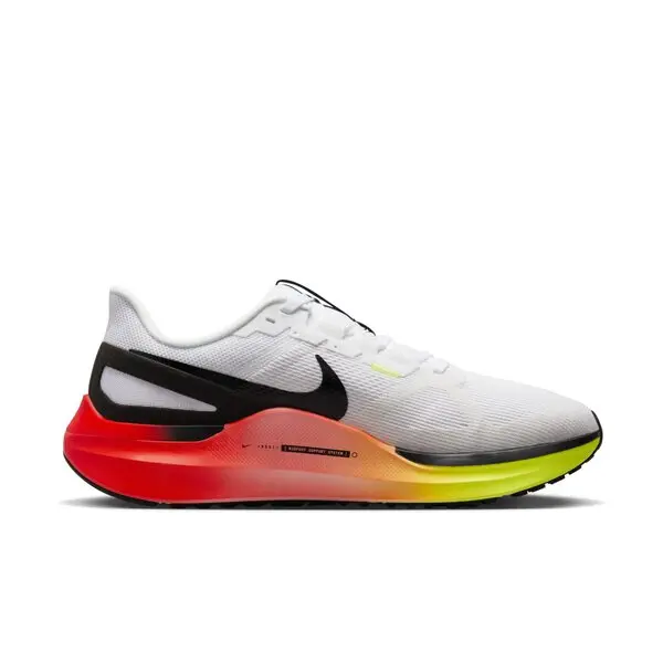 Nike Structure 25 Sneakers - White/bright Crimson/volt