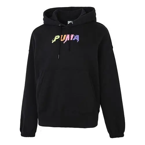 PUMA Downtown Printing Logo Hoodie - Default Color