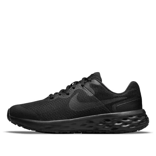 Nike Revolution 6 "black Dark Smoke " Sneakers - Grey