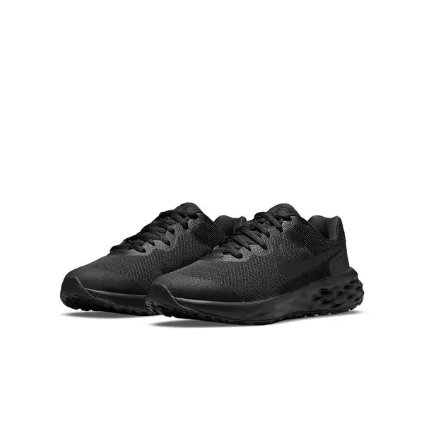 Nike Revolution 6 "black Dark Smoke " Sneakers - Grey