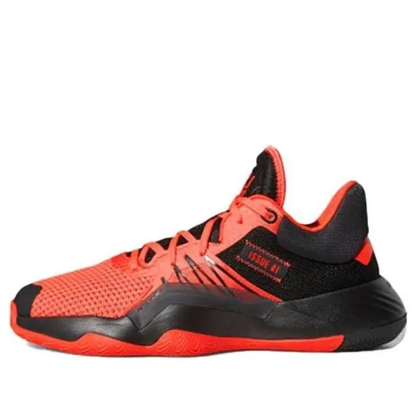 Adidas D.o.n. Issue #1 Gca Low Top Sneakers - Orange/black
