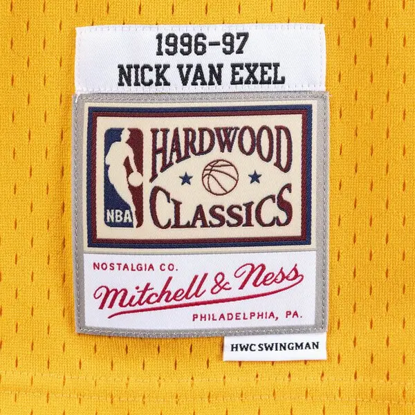 Mitchell & Ness Los Angeles Lakers 1996-97 Swingman Jersey Nick Van Exel 9