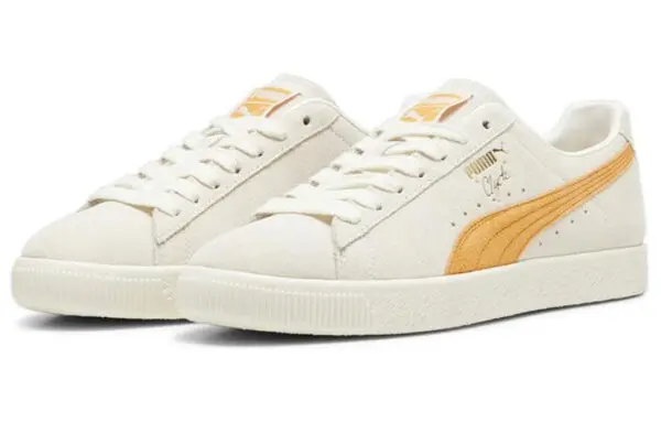 PUMA Clyde Og "ivory Clementine" Sneakers - Beige/orange