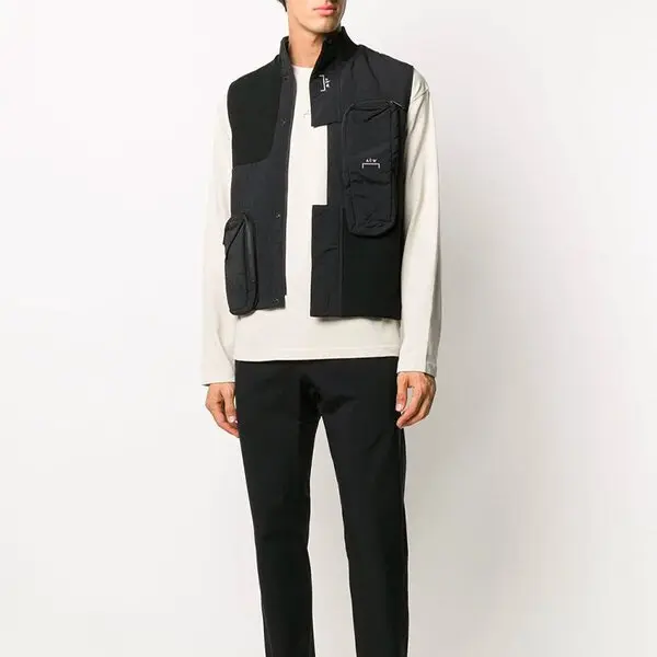 A-COLD-WALL* Assymetric 3d Pocket Puffer Gilet