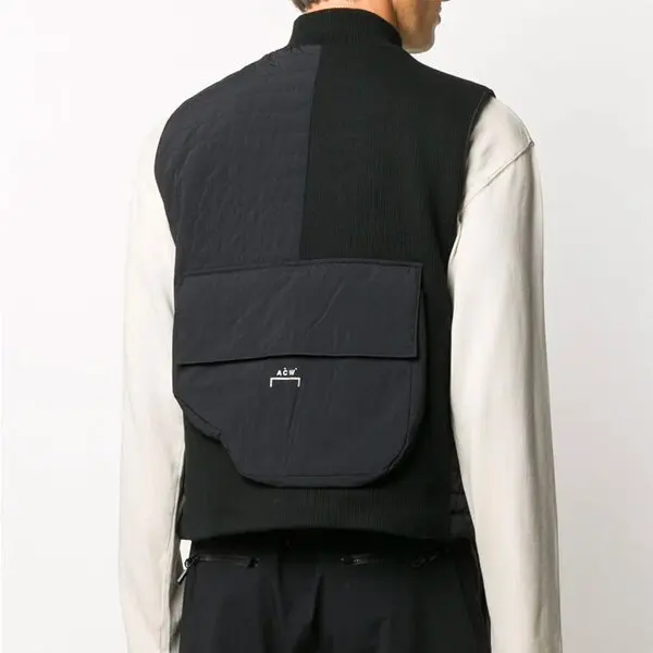 A-COLD-WALL* Assymetric 3d Pocket Puffer Gilet