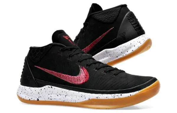 Nike Kobe A.d. Mid "black Gum" Basketball Sneakers - Black//light Brown