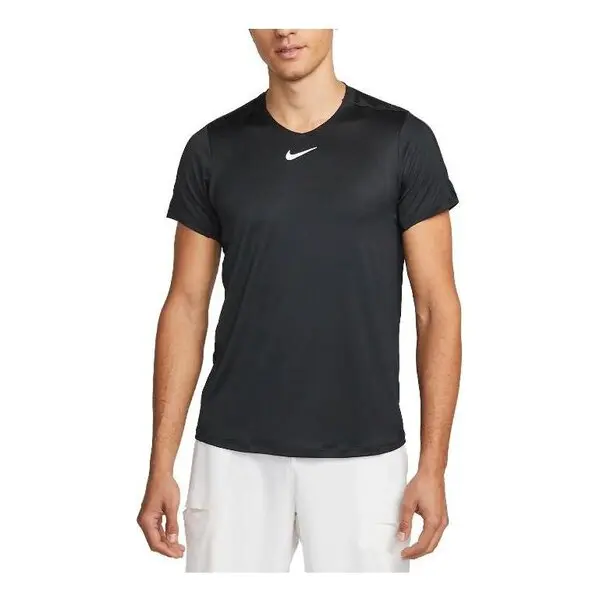 Nike Court Dri-fit Advantage Tennis T-shirt - Black
