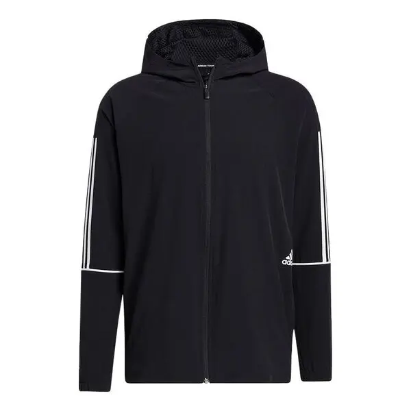 Adidas Zipper Sports Hooded Jacket - Default Color