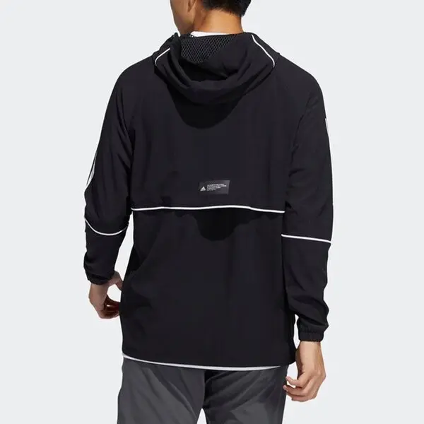 Adidas Zipper Sports Hooded Jacket