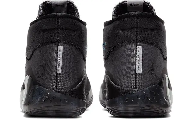 Nike Kd "nets" Mid Top Basketball Sneakers - Black/grey