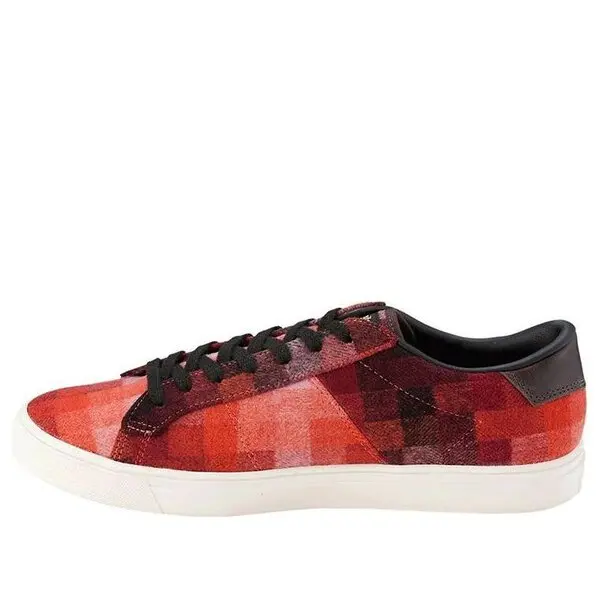 Onitsuka Tiger Lawnship 2.0 "classic Plaid" Sneakers - Red