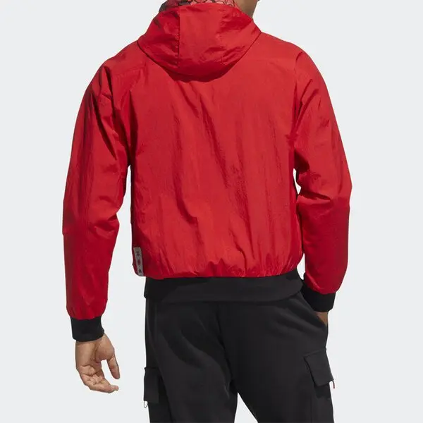 Adidas Hooded Long Sleeve Jacket