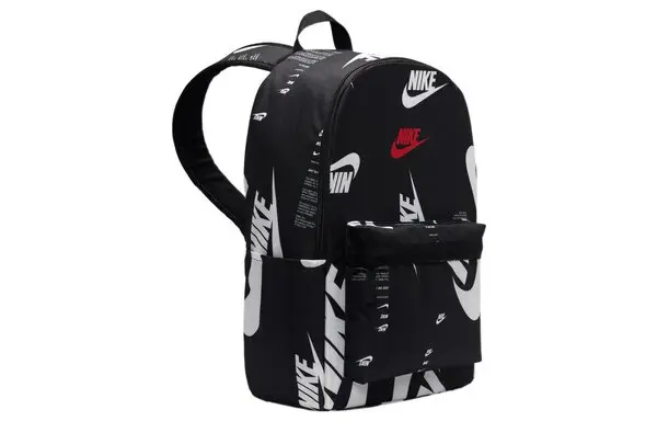 Nike Heritage Backpack With All-over Logo Print