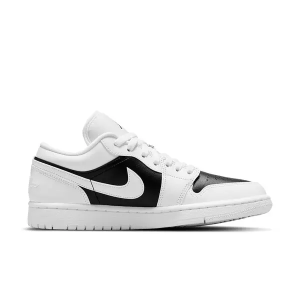 JORDAN 1 Low "white Panda" Sneakers - White/black