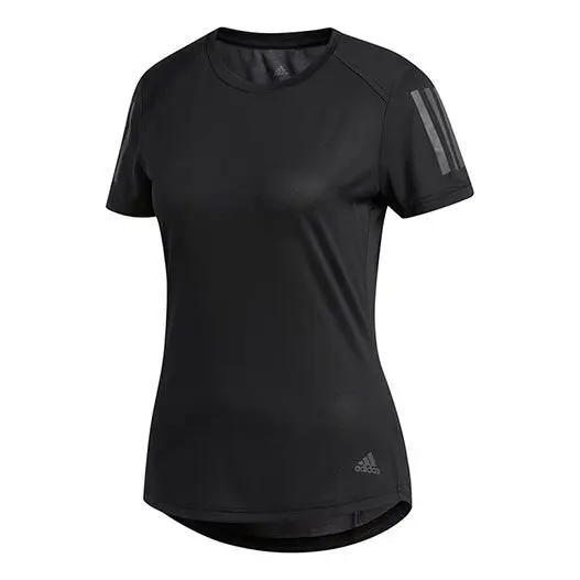 Adidas Own The Run Climalite Running Short-sleeve Tee - Black