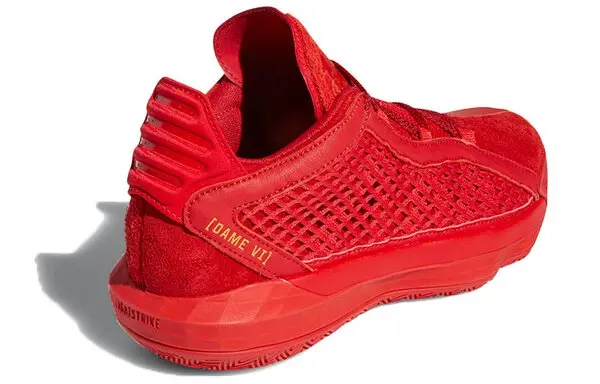 Adidas Dame 6 Leather "scarlet - Red