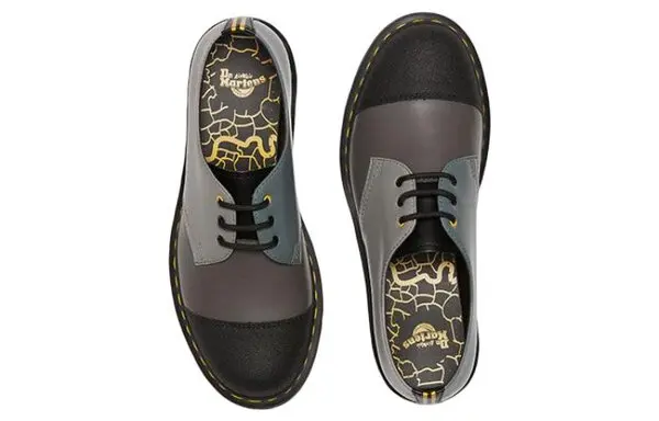 Dr. Martens 1461 3-eye Oxford Shoes - Dark Grey/black