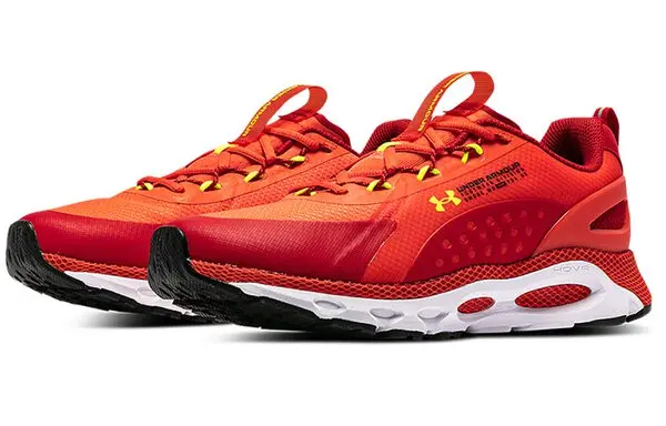 Under Armour Hovr Infinite Summit 2 Athletic Sneakers - Red/white/yellow
