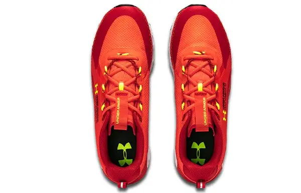 Under Armour Hovr Infinite Summit 2 Athletic Sneakers - Red/white/yellow