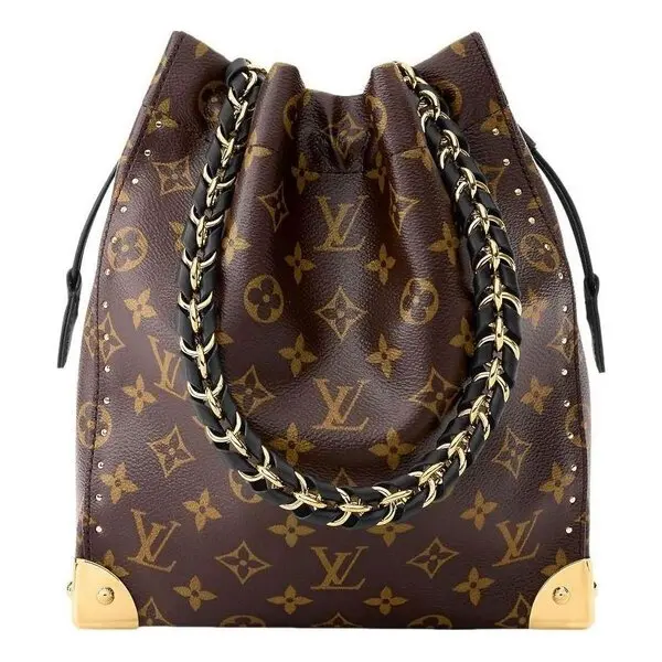 LOUIS VUITTON Monogram Noé Trunk Bag - Brown