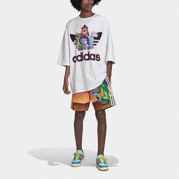 Adidas Originals X Kerwin Frost Graphic Print Sports Shorts