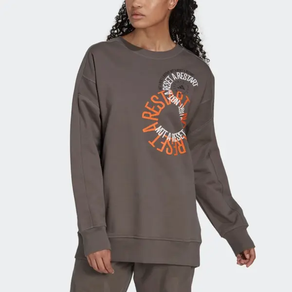 Adidas By Stella Mccartney Graphic Sweatshirt