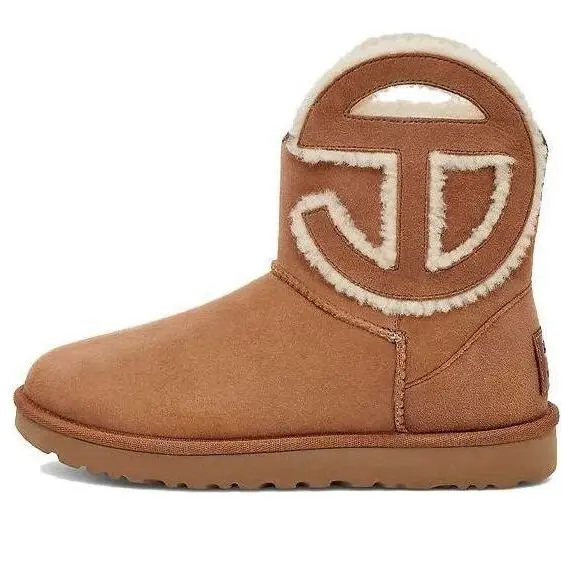 UGG X Telfar Classic Mini Boots - Chestnut