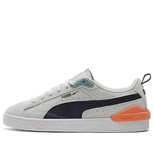PUMA Suede Bloc "ice Flow Parisian Night" Low Top Sneakers - Grey