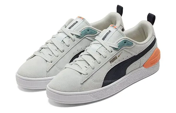 PUMA Suede Bloc "ice Flow Parisian Night" Low Top Sneakers