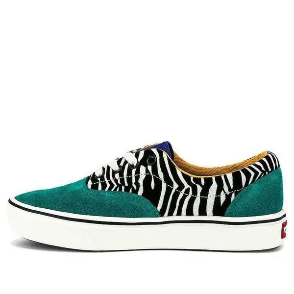 VANS Comfycush Era Zebra Print Sneakers - Tidepool
