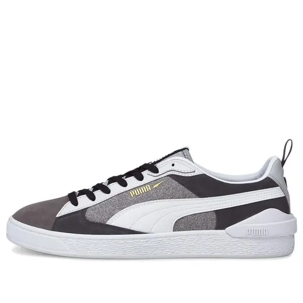 PUMA Suede Block Wt Foam Strip 2 Sneakers - Black/white/gray