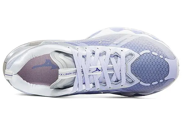 Mizuno Wave Prophecy X Athletic Sneakers - Grey/silver