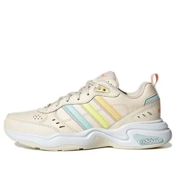 Adidas Strutter Beige Multi Sneakers - Creamyellow/blue
