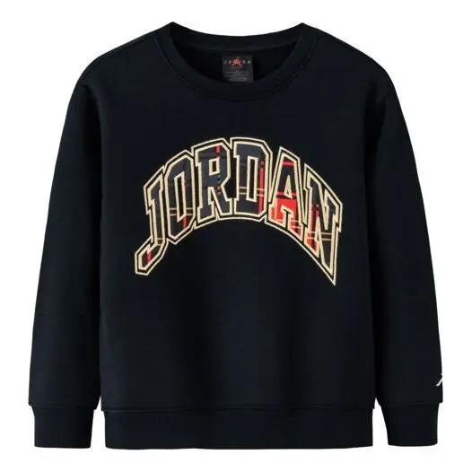 JORDAN Plaid Crewneck Sweatshirt