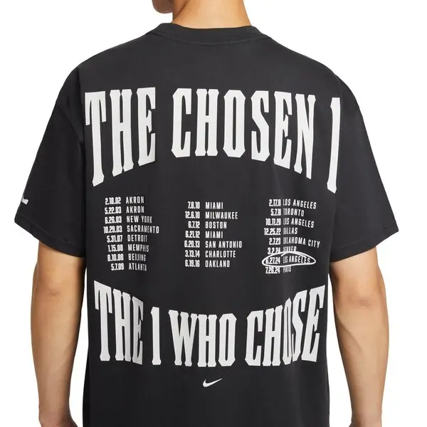 Nike Lebron Basketball T-shirt 'chosen One - Black