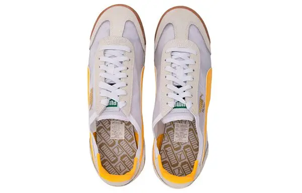PUMA Roma Og Low Top Sneakers - White/yellow