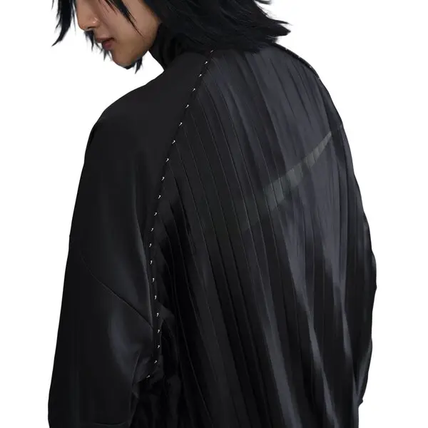 Nike Pleated Track Jacket - Black