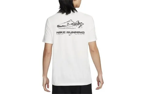 Nike Track Club Dri-fit Running T-shirt Asia Sizing - White