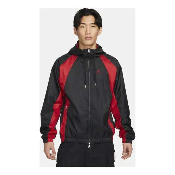 JORDAN Air Woven Sports Hooded Jacket