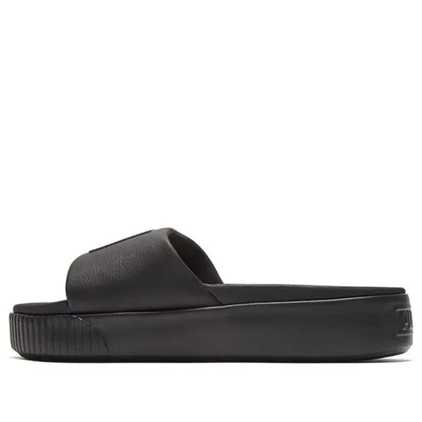 PUMA Platform Slide Sandals - Black