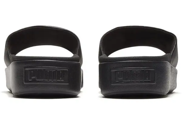PUMA Platform Slide Sandals - Black